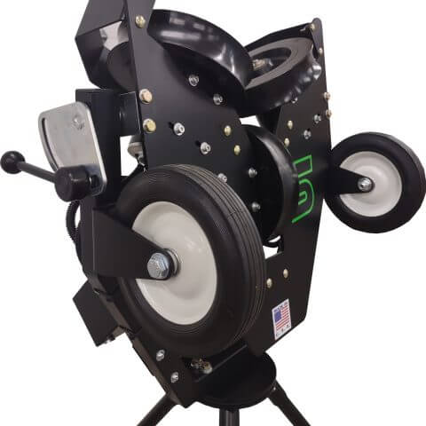 Spinball "The Spinny Mini" Three Wheel 75 MPH Mini Pitching Machine ...