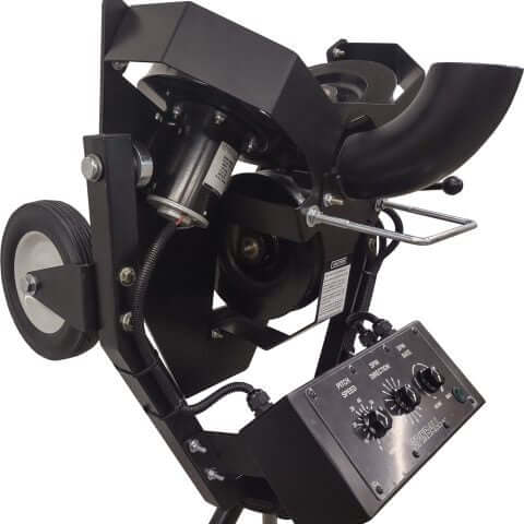 Spinball "The Spinny Mini" Three Wheel 75 MPH Mini Pitching Machine ...