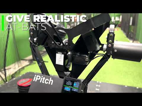 iPitch® 3 Wheel Baseball Smart Pitching Machine - Spinball - Change ...